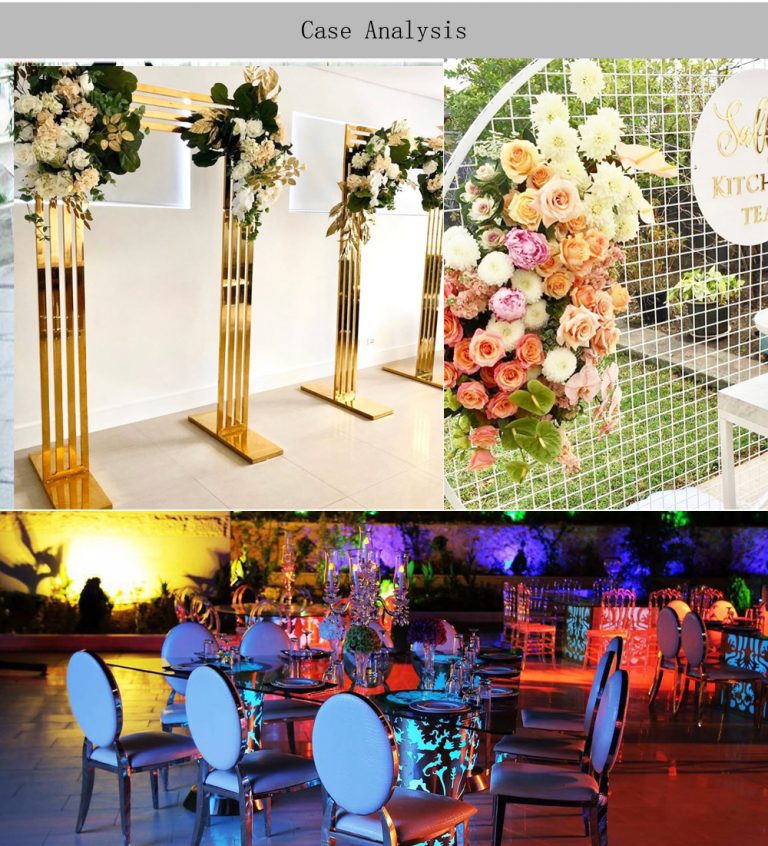 Custom wedding backdrops set of 3 - Wedding Furniture