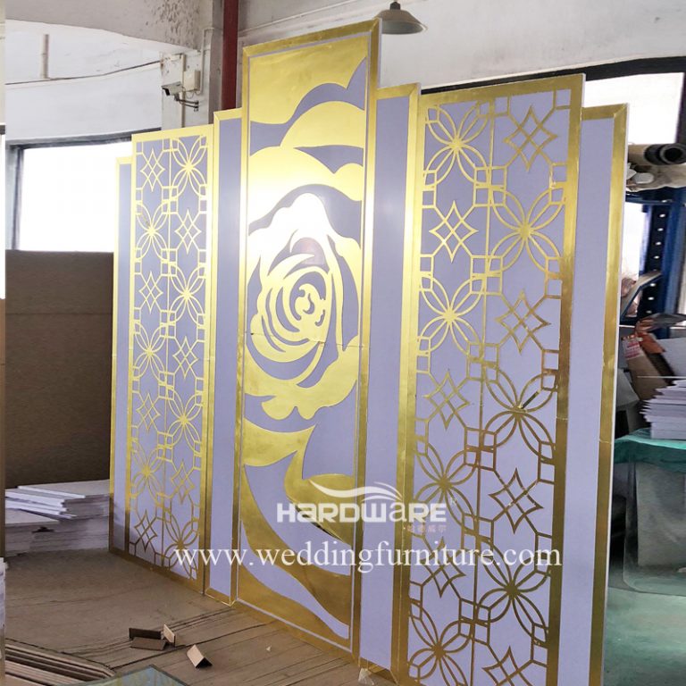 Hugh pvc board royal pattern event decor wedding backdrop