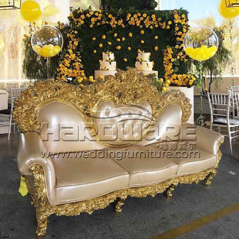 Sofa Set For Bride And Groom - Wedding Furniture
