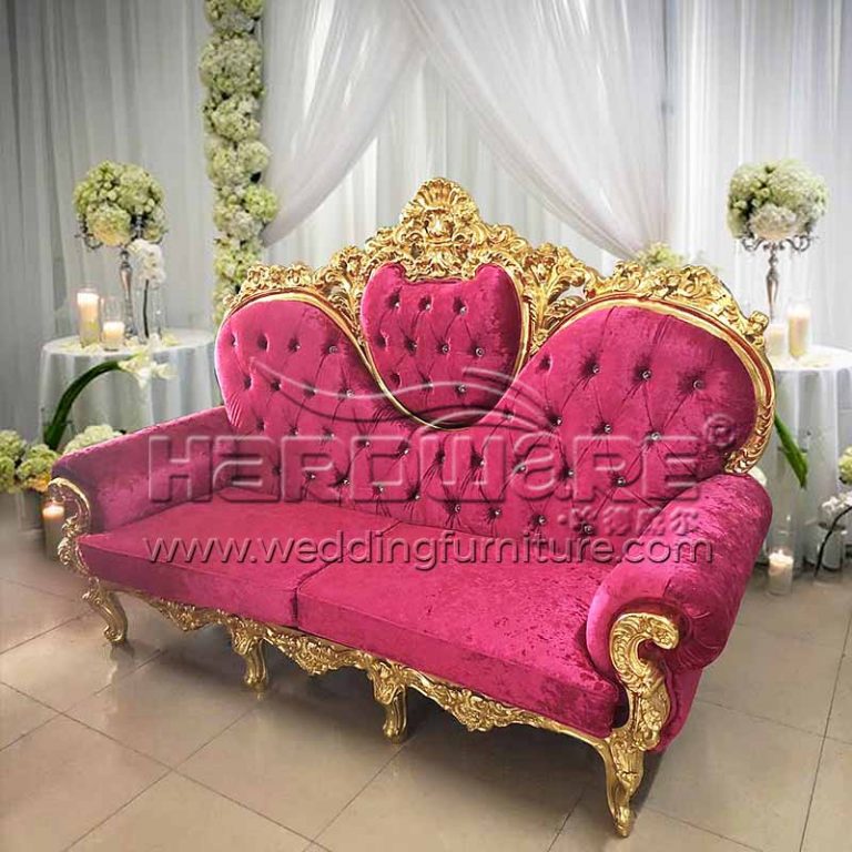 Sofa Set For Bride And Groom - Wedding Furniture