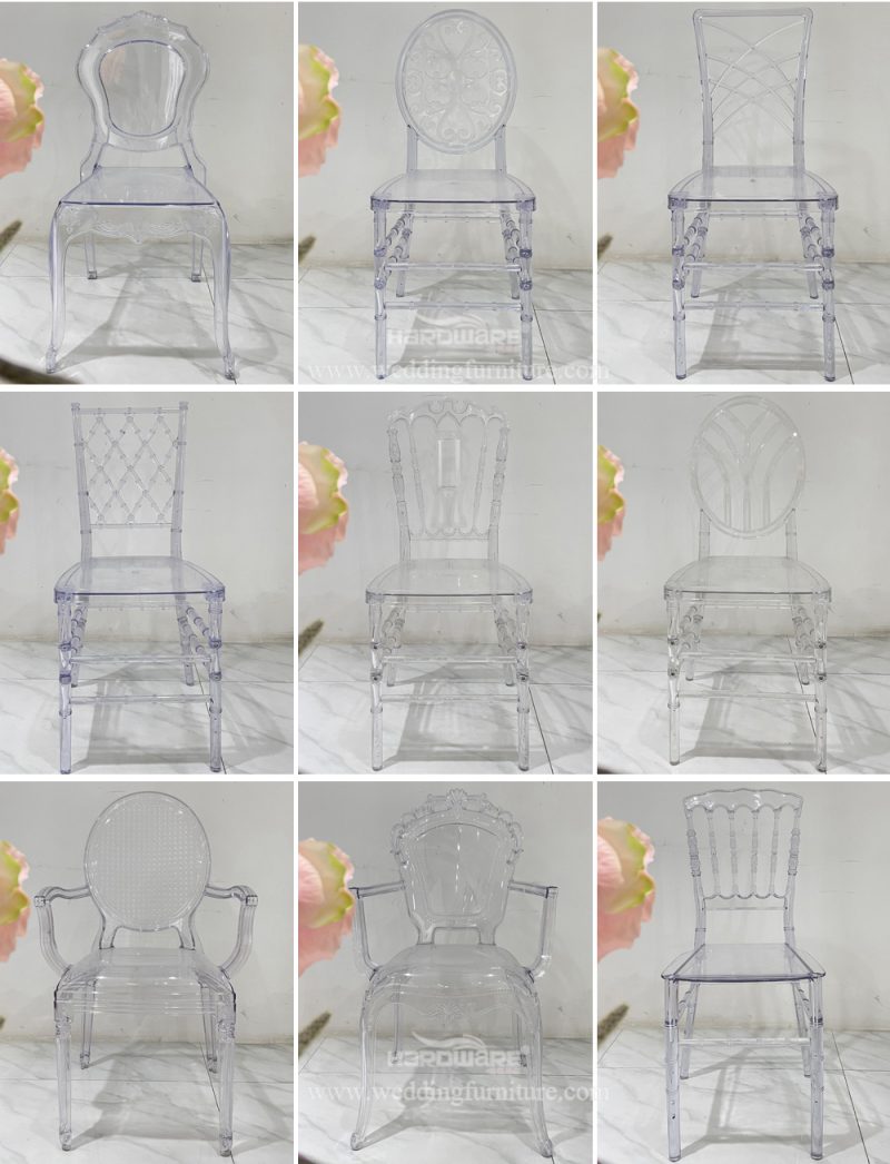 Disassembly and Assembly Outdoor Wedding Banquet Plastic Chair