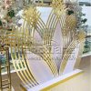 Customized Stage PVC Lotus Pattern Backdrop Design