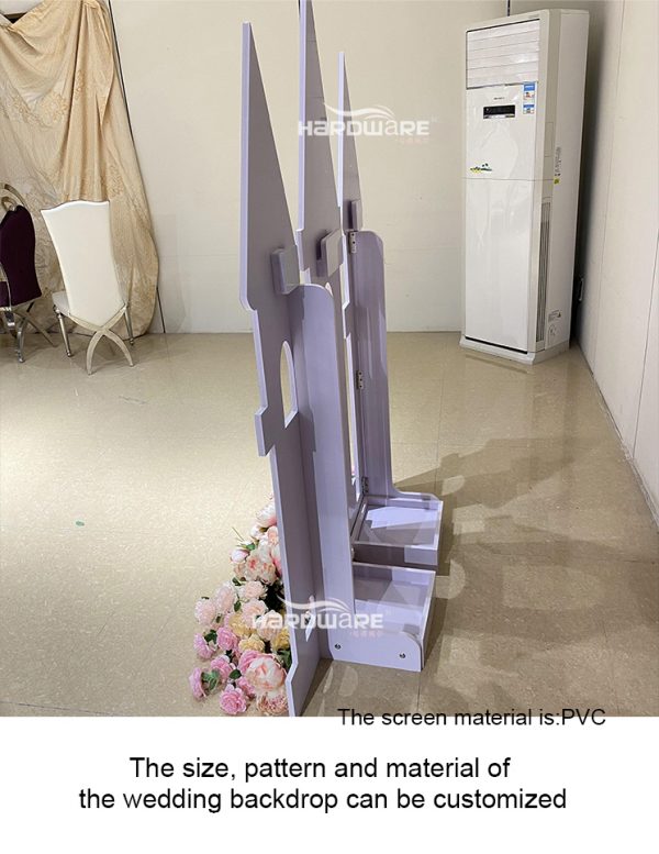 Stage Backdrop PVC Frame Castle Shape Design