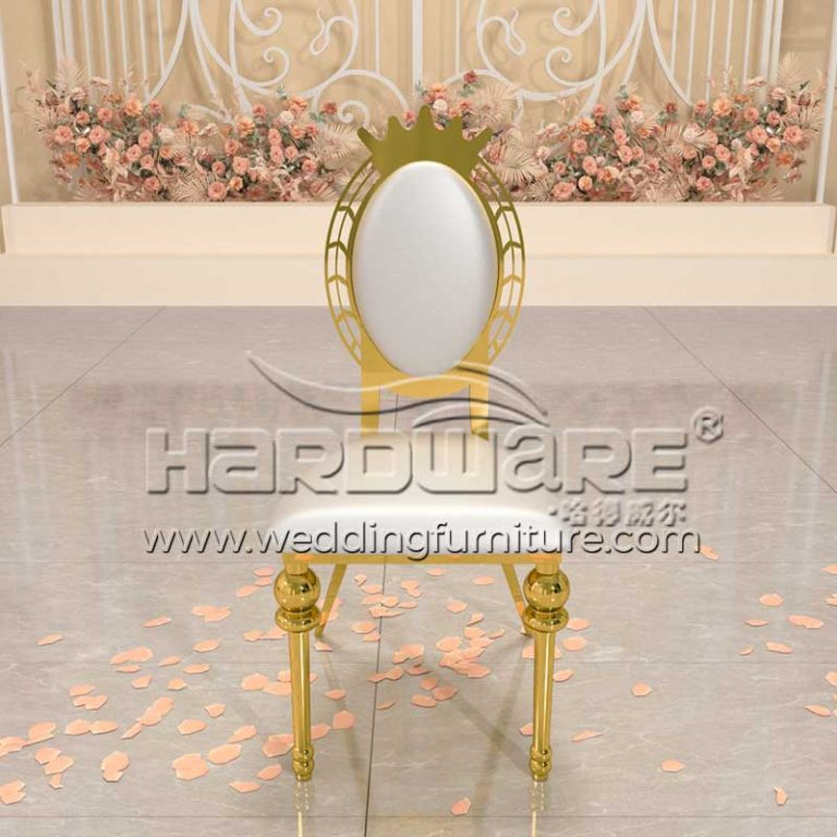 Crown Royal Throne Chair For Luxury Events