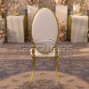 Wedding Chair Bride Groom Use High Back Design