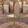 Wedding Chair Bride Groom Use High Back Design