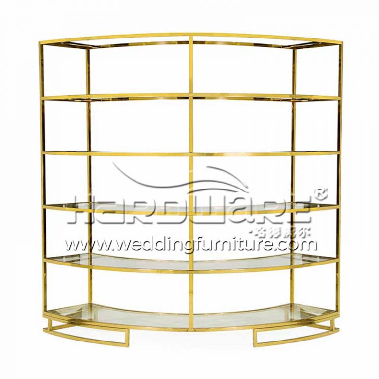 Custom Wine Racks Curved Shape for Bistro