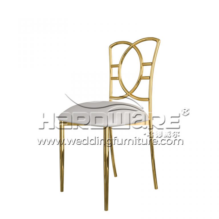 Party Chair Rental Stainless Steel Banquet Furniture