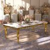 Rectangular Dining Table with Custom Metal Legs