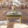 Crystal Rectangle Wedding Table For Event Catering