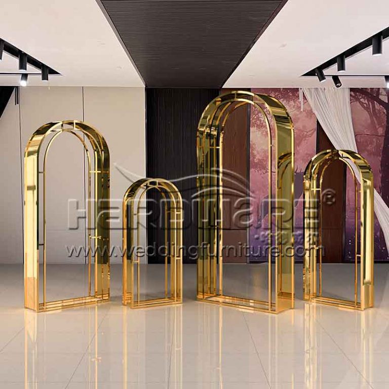 Metal arches for weddings set of 4 - Wedding Furniture