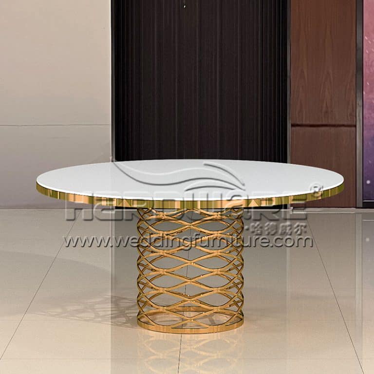 Standard Banquet Table Size For Luxury Weddings