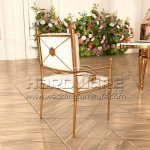 VIP Chairs Wedding Rose Gold Stainless Steel Furniture