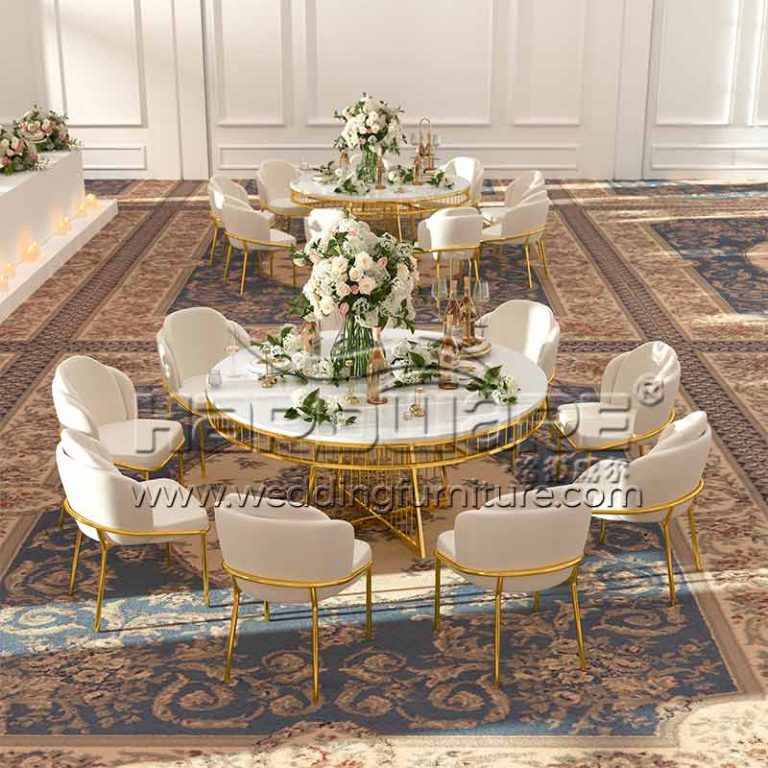 Event Table Wire Design Metal Base For Weddings