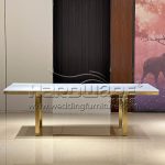 Event Table Set Rectangle MDF Wedding Furniture