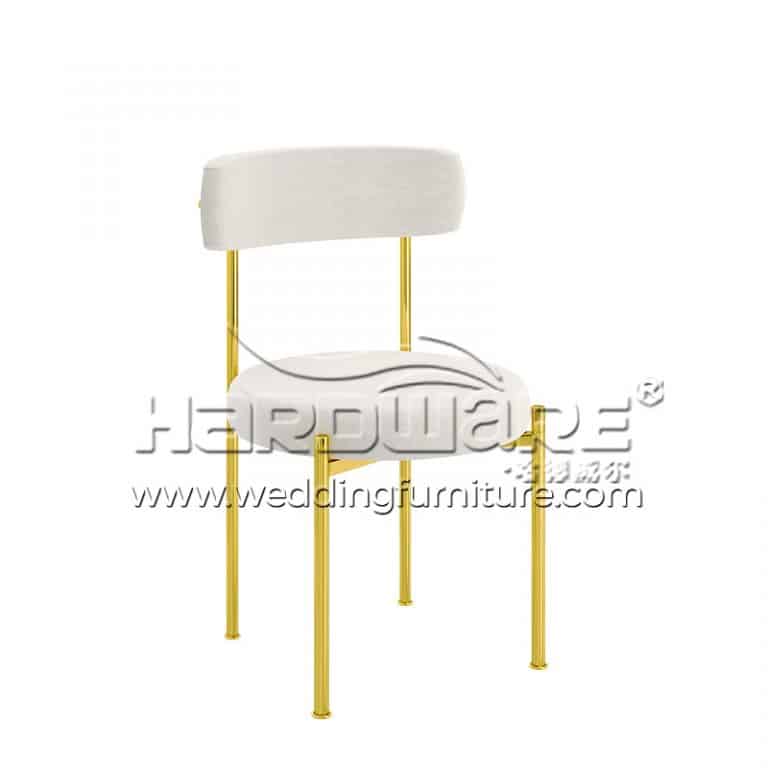 White Ceremony Chairs for Modern Restaurant